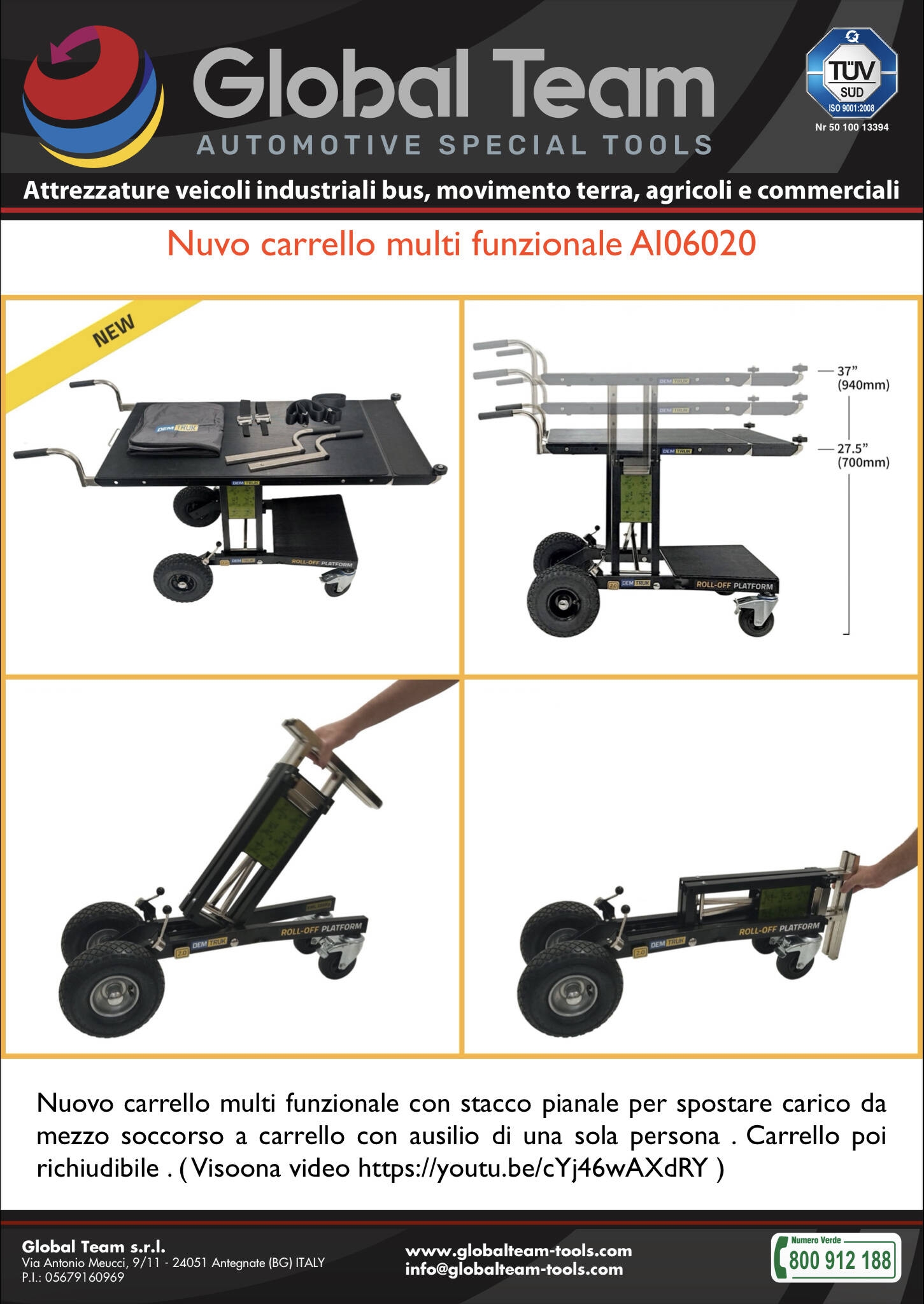 Global Team Tools: Attrezzature Professionali per Officine